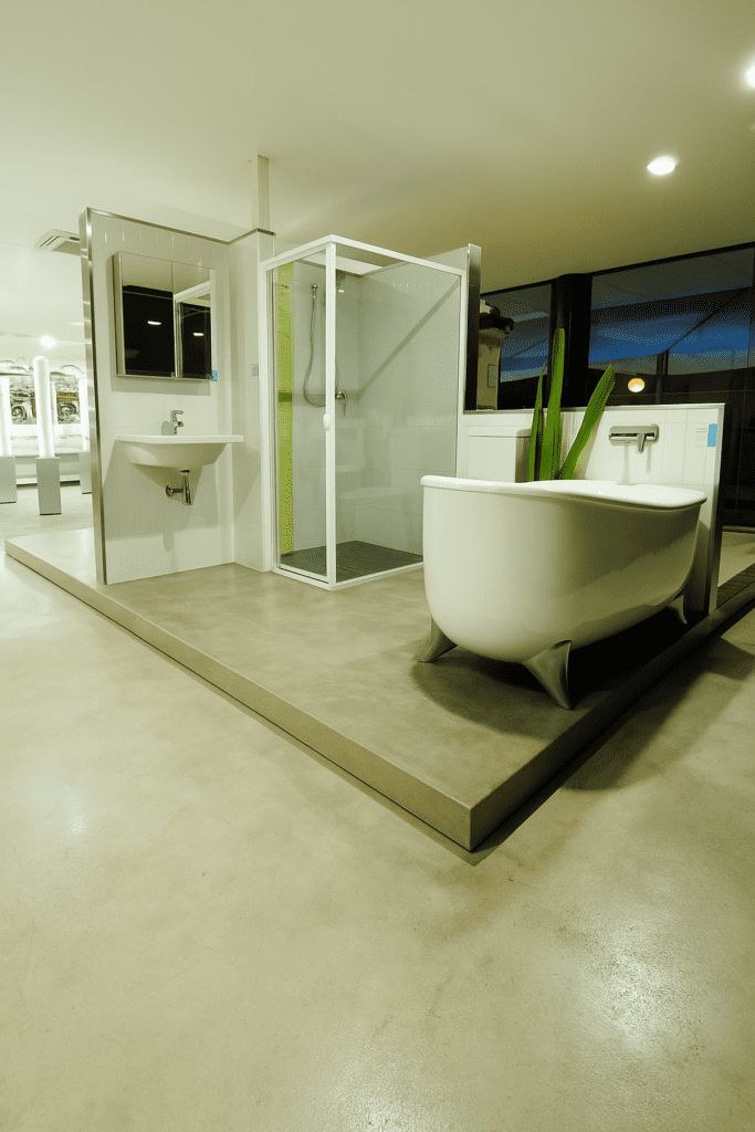 Polished Concrete Showroom Floors | Concrete Grind & Polish